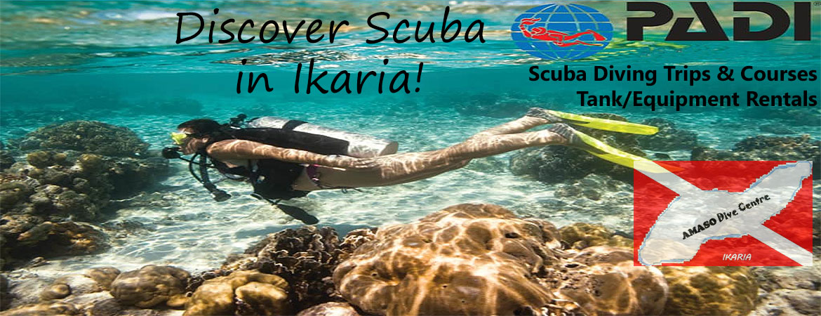 Ikaria Scuba Diving Greece - Greek Islands PADI Diving Courses - Wreck ...