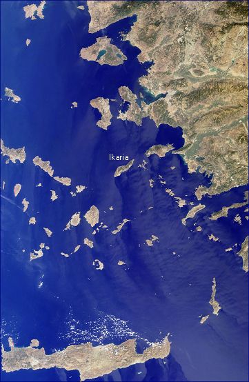 Ikaria Maps - New and Historical Maps of Island Ikaria
